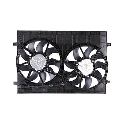2022 Volkswagen Atlas Cross Sport Dual Radiator and Condenser Fan ...